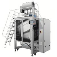 China 6 Lanes Multi Lane Packing Machine Liquid Paste Strip Packaging Machine 220V for sale