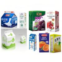 China High Speed Aseptic Filling Machine 53kw Milk Carton Filling Machine 380V / 220V for sale
