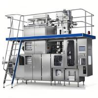 China High Speed Aseptic Filling Machine 53kw Milk Carton Filling Machine 380V / 220V for sale