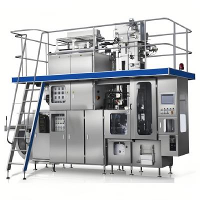 China High Speed Aseptic Filling Machine 53kw Milk Carton Filling Machine 380V / 220V for sale