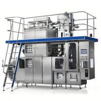 China High Speed Aseptic Filling Machine 53kw Milk Carton Filling Machine 380V / 220V for sale