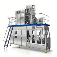 China High Speed Aseptic Filling Machine 53kw Milk Carton Filling Machine 380V / 220V for sale