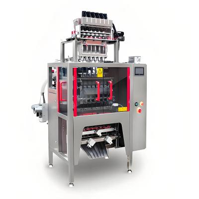 China 8 Lane Multi Lane Packing Machine Liquid Paste Powder Sachet Filling Machine 7.5KW for sale
