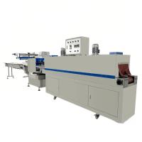 China Pillow Type Shrink Wrap Packing Machine High Efficiency Industrial Shrink Wrapping Machine 15.5kw for sale