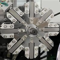 China Turntable 3D Packing Machine Transparent Film Box Packaging Machine 3.5kw for sale