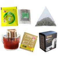 China Automatic Triangle Tea Bag Packing Machine High Efficiency Tea Packaging Equipment 3kw for sale
