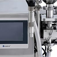China Semi Automatic Paste Filling Machine Gear Pump Filling And Sealing Equipment for sale