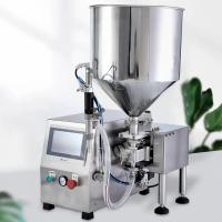 China Semi Automatic Paste Filling Machine Gear Pump Filling And Sealing Equipment for sale