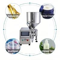 China Semi Automatic Paste Filling Machine Gear Pump Filling And Sealing Equipment for sale