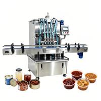 China Paste Jar Filler Piston Type for sale