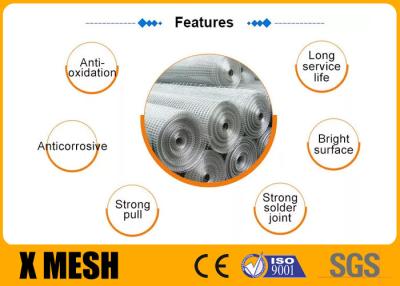 China 25m Long 1.0mm Wire Diameter Stainless Steel Welded Mesh 9.50 X 9.50mm Size for sale