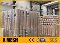 China 0.5 Inch X 0.5 Inch Hole Size Galvanised Welded Mesh 24 Inch Width 50 Feet Length for sale