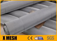 China 50 X 50 Mesh Size Metal Woven Wire Mesh 0.09mm Diameter Plain Weave Type for sale