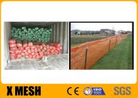 China 1.625 Inch X 4 Inch Opening Plastic Mesh Barrier Fence Netting 3.5lbs for sale