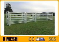 China 1.66 Inch Od Metal Farm Fence 84 Inch Height 12 Feet Width for sale