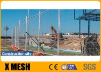 China As 4687 Standard 2.1m X 2.4m Temporary Mesh Fencing With Concrete Filled Plastic Feet for sale