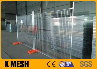 China Hot Dipped Galvanized Metal Mesh Fencing Site Security 2.4x2.1m Size As 4687 Standard for sale
