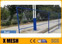 China 6ft Temporary Mesh Fence Canada Construction Panels Powder Coated for sale
