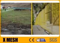 China Customizable Color Canada 3.50mm Vinyl Temporary Fence Construction Panels for sale