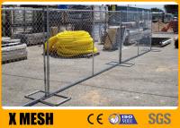 China Cyclone 9 Gauge Wire Chain Link Temporary Fencing 10 Ft Width 6 Ft High for sale