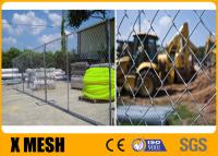 China Outer Frames Size Od 32mm Chain Link Mesh Fencing Hot Dipped Galvanized Type 11.5 Gauge for sale