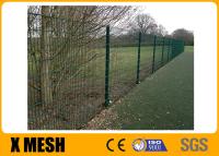 China Powder Coated 8mm Twin Wire Mesh Fencing Welded Panel For Commercial for sale