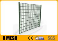 China 656 Double Wire Mesh Fence Panel No Climb For Garden for sale
