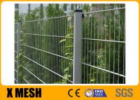 China 656 Double Wire Mesh Fence Panel No Climb For Garden for sale