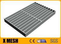 China Smooth Surface Welded Steel Grating Industrial Serrated For Drainage Covers for sale