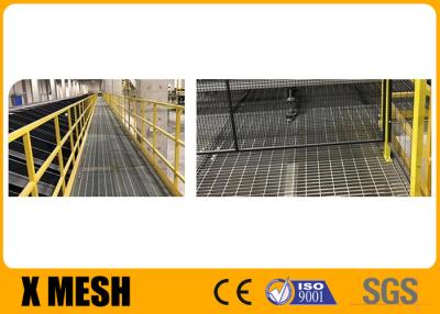 China Galvanized I Bar Welded Steel Grating Stair Steps Meet Din 24531 Standard for sale