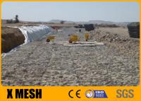 China Hexagonal Woven Twisted Steel Gabion Baskets Retaining Wall 4mm Wire Diameter for sale