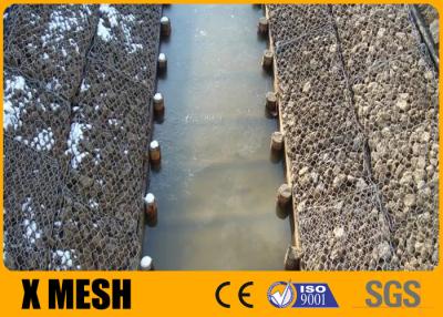 China Hot Dipped Galvanized Hexagonal Gabion Mesh Woven Steel 8x10 Double Twisted for sale