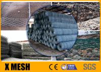 China 2x1x1 Meters Hexagonal Gabion Wire Mesh For Rock Retaining Walls for sale