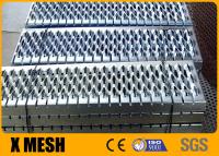 China Stainless 2MM Galvanized Steel Grating 240 X 4020MM Anti Slip Tread for sale