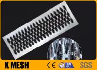 China Traction Aluminum Bar Galvanized Steel Grating Stair Treads Perforated for sale