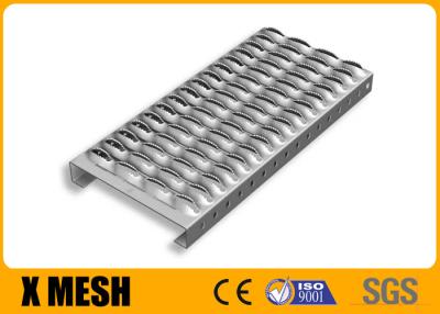 China Crocodile Lips Grtp Galvanized Grip Strut Anti Skid Plate 180mm Width for sale