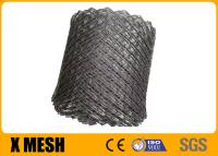 China Expanded Block Mesh With 18mm X 10mm Hole Size 0.55kgs Per Square Meter Type for sale