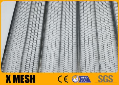China 1/8'' 0.35mm Galvanized High Rib Expanded Metal Lath 610X2440 For Construction Fields for sale