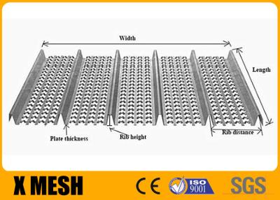 China 2000mm Length Expanded Galvanized Metal Rib Lath Heavy Duty ASTM A924 Standard for sale