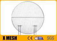 China Barbecue Stainless Steel Welded Mesh Rectangle BBQ Grill Grid For Tenting for sale