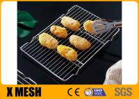 China Stainless Steel Welded Mesh 304SS Bbq Barbecue Grill Wire Mesh Silver Color for sale