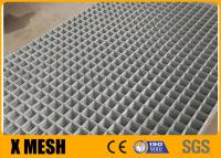 China 50mm X 25mm Hole Galvanised Weld Mesh Sheet 6000mm Length Non Rusting for sale