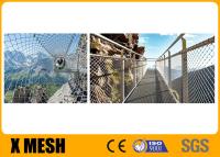 China Rust Resistance Woven Wire Mesh Netting X Tend Mesh  For Safety Net 2.0m Width for sale