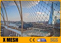 China 4.0mm  316 Stainless Steel Woven Wire Mesh For Fall Stop Nets Corrosion Proof for sale