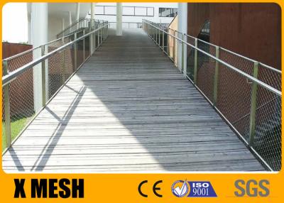 China 4.0mm  316 Stainless Steel Woven Wire Mesh For Fall Stop Nets Corrosion Proof for sale