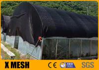 China 150grams ~ 440grams Black Greenhouse Netting 100 Per Cent Hdpe UV resistance for sale
