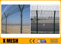 China Airport Security Fence 2.5m High 3m Length Rust Resistance  Long Using Life for sale