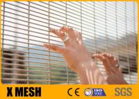 China 76.2x12.7 Mm 3D Powder Coated Anti Climb 358 Mesh Fencing For Railway Station for sale