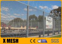 China Security Anti Climb Mesh Fence 2m X 4m Mesh Size Clear View For Airport for sale
