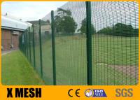 China Security Anti Climb Mesh Fence 2m X 4m Mesh Size Clear View For Airport for sale